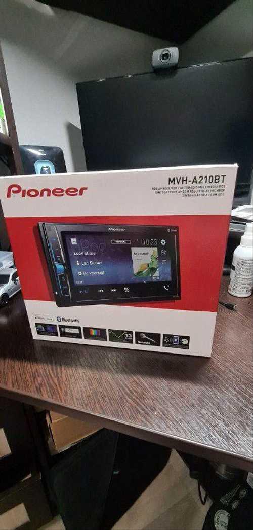Процессорная магнитола Pioneer MVH-A210BT