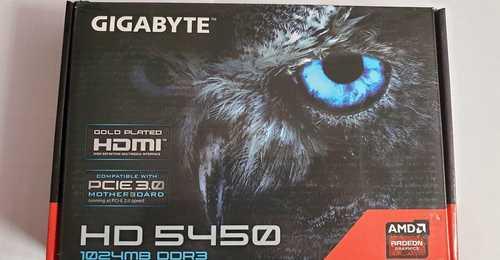 Видеокарта gigabyte radeon HD 5450
