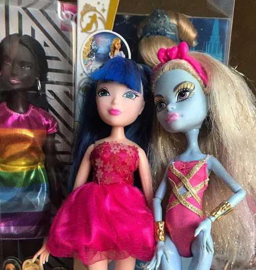 Куклы Monster High, Disney, Barbie 90, Winx