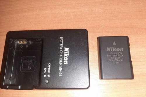 Акб и зарядное для Nikon оригинал