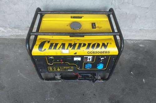 Бензиновый генератор Champion GG6500EBS