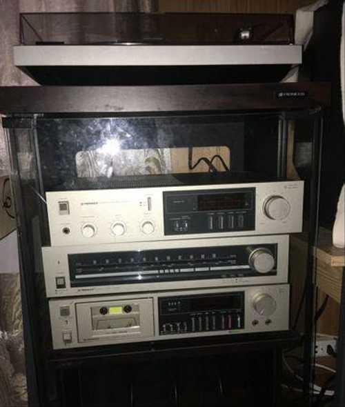 Pioneer 1980 г. музыкальная система