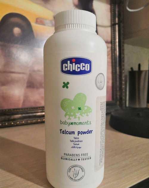 Присыпка 150 г chicco новая