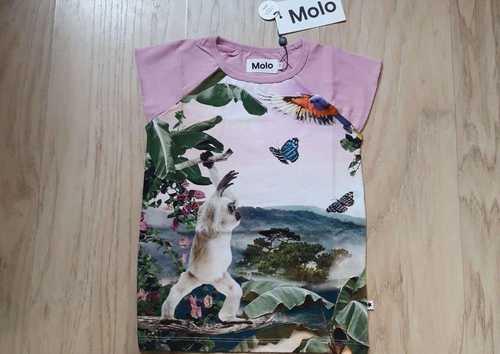 Molo новая футболка для девочки 110, 116, 122р