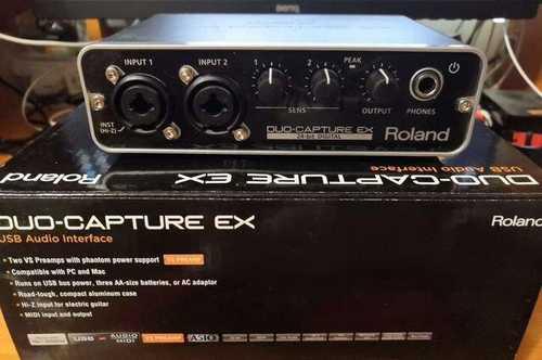 Внешняя звуковая карта usb Roland Duo-Capture EX
