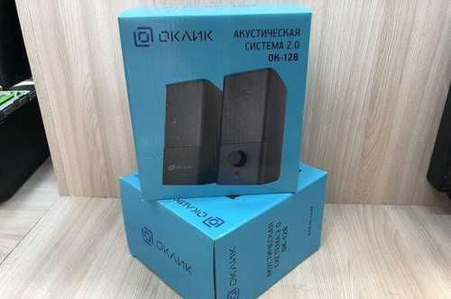 6W Компьютерная акустика oklick OK-128 новая