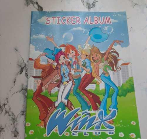 Альбом для наклеек Winx