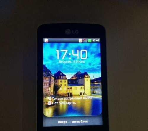 9ян) смартфон LG E510 Optimus Hub арт.46185