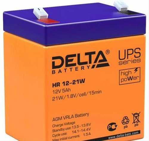 Аккумулятор для ибп Delta HR 12-21W