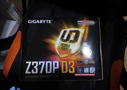 Игровая материнская плата Gigabyte z370p d3