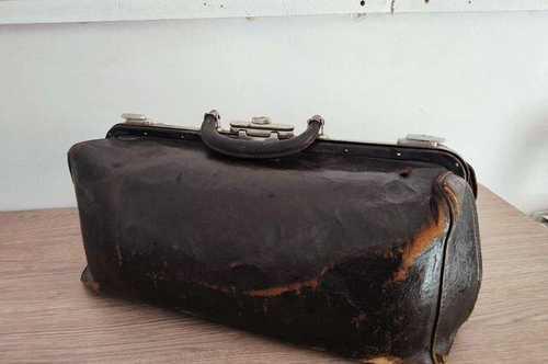 Саквояж сумка чемодан кожа СССР