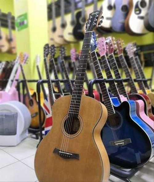 Акустическая гитара Индонезия махагони