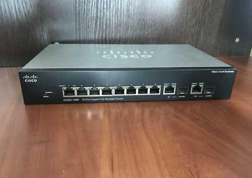 Коммутатор Cisco SB SG300-10MP