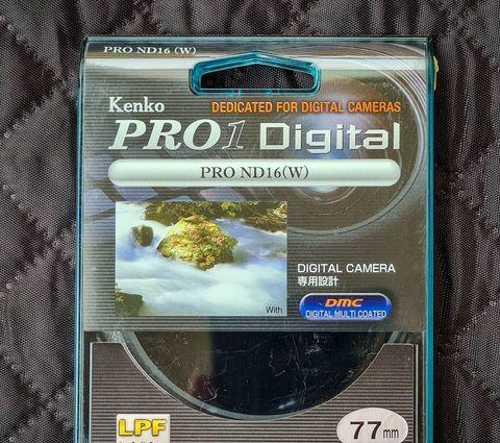 Нейтральный фильтр Kenko PRO1D ND16 77mm