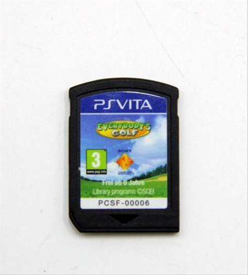 Everybody's Golf для PS Vita (без коробки)