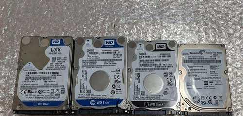 HDD 2.5" 500GB 1TB для ноутбука