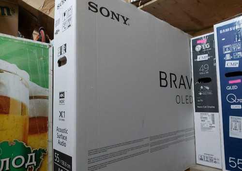 Новый Sony oled 55 диагонали на гарантии