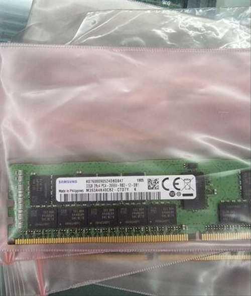 DDR4 32Gb 2666 ecc Серверная память