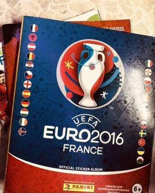 Наклейки Panini euro 2016 France