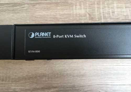 Planet 8-Port KVM Switch KVM-800