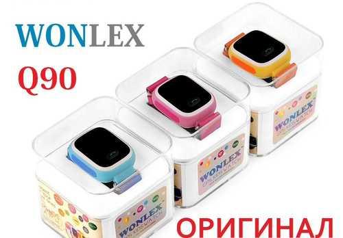 Детские часы Q90(GW100) бренд Wonlex с GPS и Wi-Fi