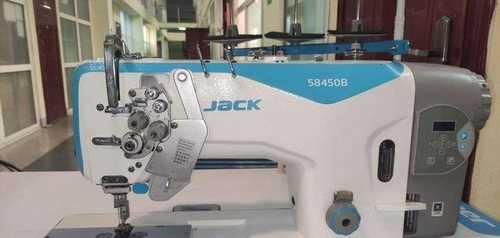 Двухигольная с отключением Jack JK-58450B