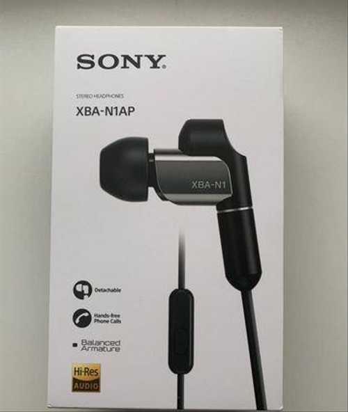 Наушники sony XBA-N1AP