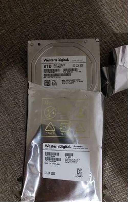 Western digital DC HC320 8TB (новый)