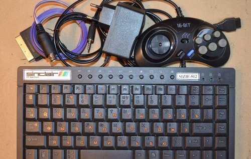 ZX Spectrum (Sizif-512K D1) SD card USB клава