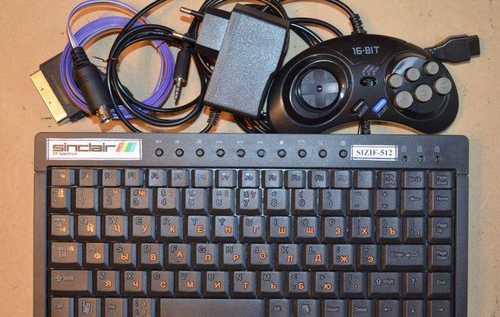 ZX Spectrum (Sizif-512K D1) SD card USB клава