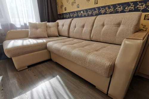 Угловой диван (тик-так) "Кардинал 17"