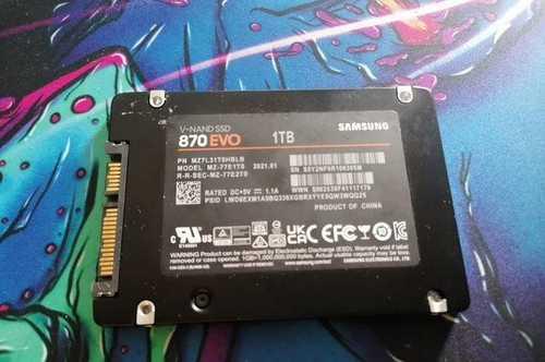 Ssd samsung 1tb (870EVO)