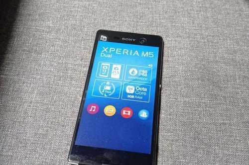 Телефон Sony xperia M5 dual