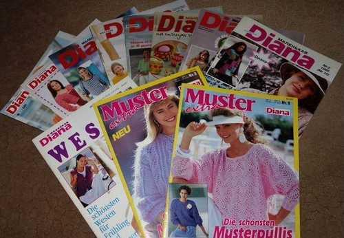 Журналы по вязанию Diana