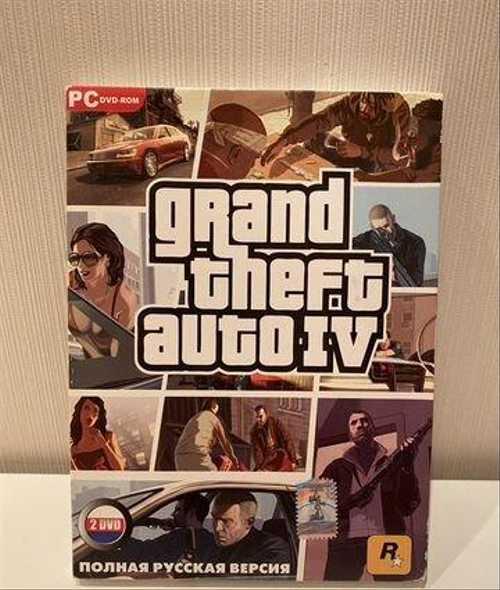 Компьютерная игра Grand Theft Avto IV PC DVD(GTA4)