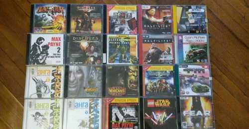 Коллекция из 50 компьютерных игр на DVD