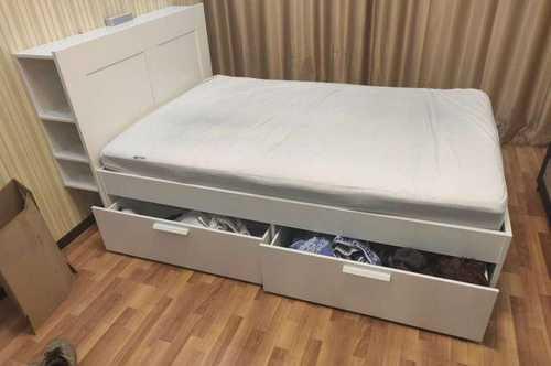 Кровать IKEA Бримнэс