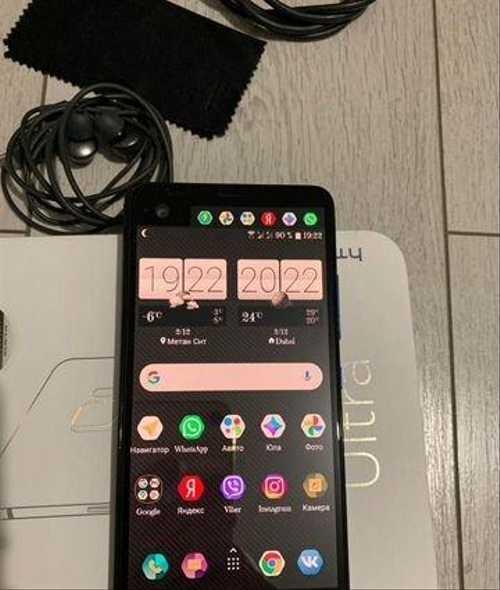 HTC U ultra смартфон 64гб два дисплея