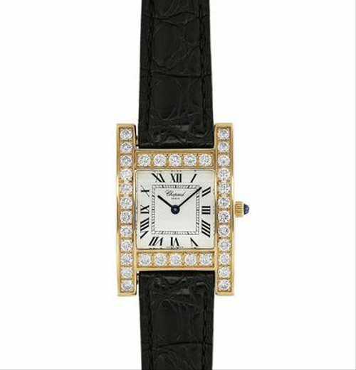 Часы Chopard Your Hour из желтого золота с брил-ми