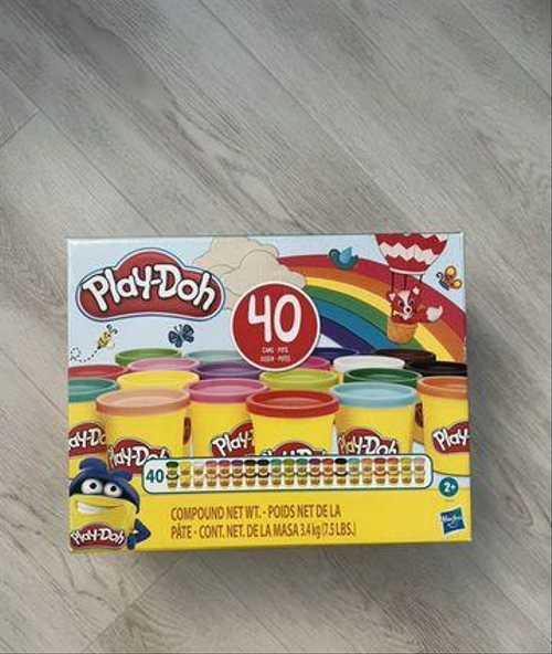 Новый набор play doh 40 банок