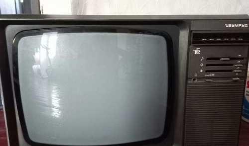 Чёрно-белый телевизор Изумруд