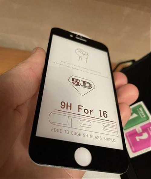 Бронистекло 3D на iPhone 6