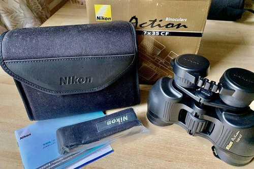 Бинокль nikon action 7x35