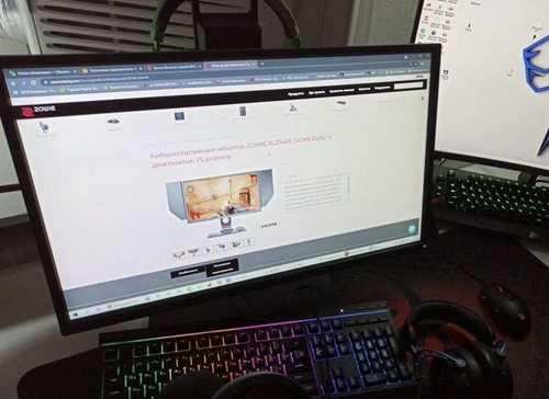 Киберспортивный монитор benq zowie xl 2546s 240 hz