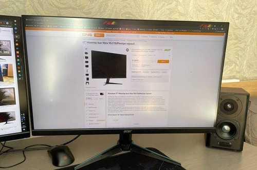 Монитор 27 IPS 144гц Acer VG270upbmiipx