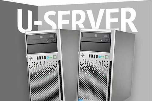 Сервер HP ML310e Gen8 4LFF E3-1240v2 8Gb 2x460W