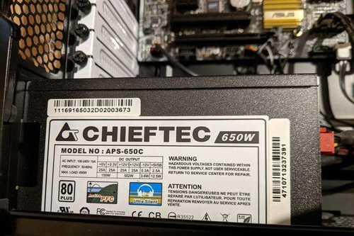 Chieftec aps 650c схема