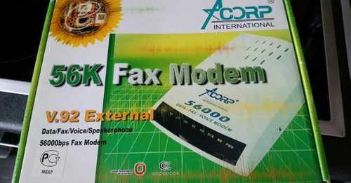 Модем Fax Modem 56k