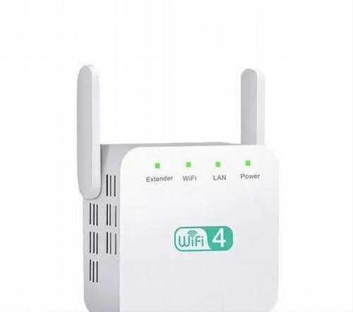Повторитель Wi-Fi(репитер) 300Mbps 2.4G + LAN