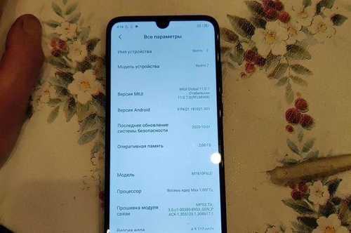 Мобильные телефоны бу xiaomi redmi note 7